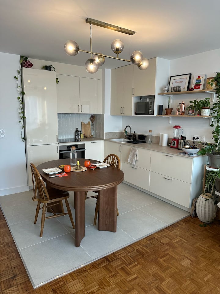 Bel Appartement - Proche Paris - Métro 9 & 1 - Montreuil