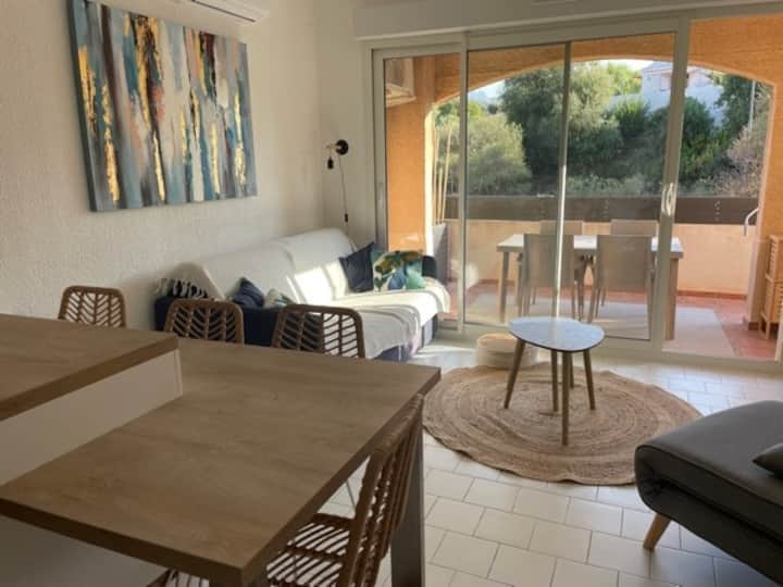 Joli T2 Climatisé Ile Rousse - L'Île-Rousse