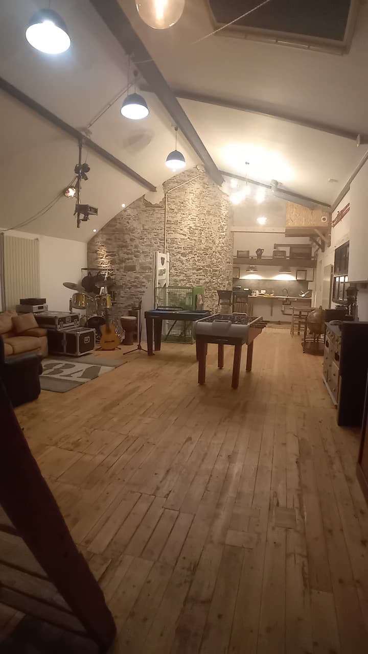 Chambre 1 - Loft Du Moulin - Ancenis