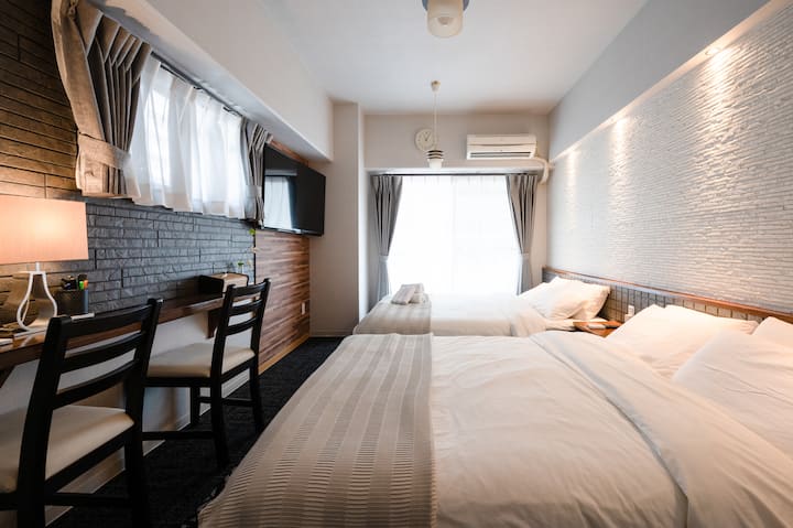 Jr Shin Osaka 8min Walk Deluxe/freeluggagedropping - 도요나카시
