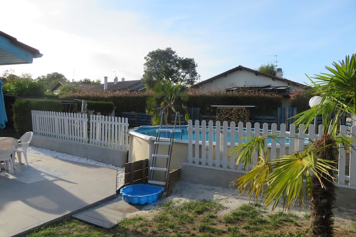 Maison Avec Jardin Et Piscine, Idéal En Famille - Saint-Vincent-de-Tyrosse