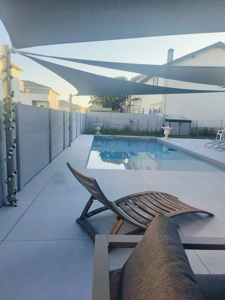 Chambre Sud Ouest Avec Piscine - Dax