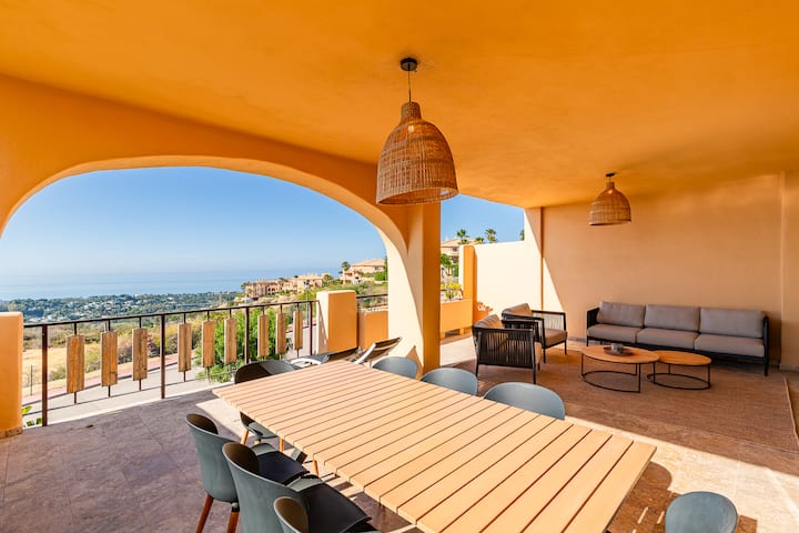 Cálido Hogar Con Vista Al Mar - Benahavís