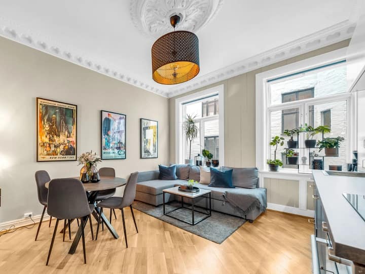Charming Apartment In Trendy St. Hanshaugen - Oslo