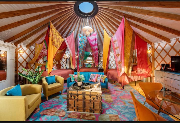 Mystical Moroccan Yurt - Unit #5 - Waco, TX