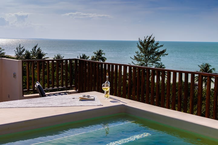 Rooftop Retreat / Breathtaking Sunset Ocean Views - Holbox