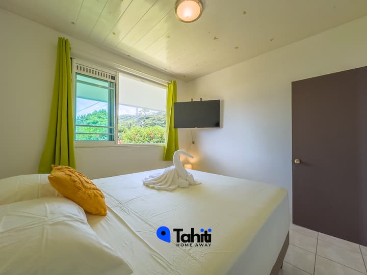 Ch1 In A Beachfront Villa W View - 따이띠