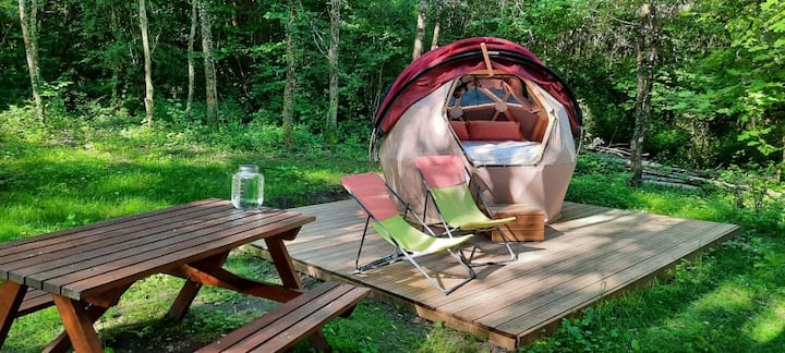 Domo Estrellado Camping Miami Praia - El Grove