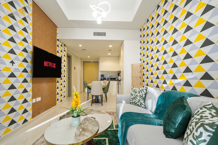 Elegant Sunset View 3 Bhk 7pax - Dubái