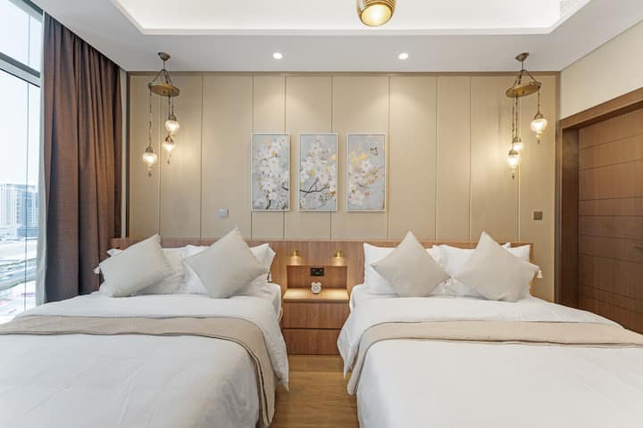 Amazing 1br Apt-business Bay-close To Dubai Mall - Dubai Airport (DXB)