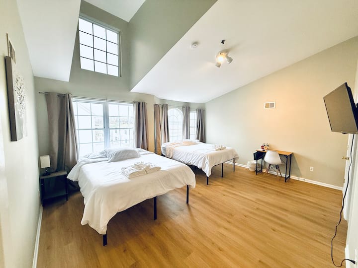 Cozy Urban Retreat In The Heart Of Downtown Sleep4 - New Jersey