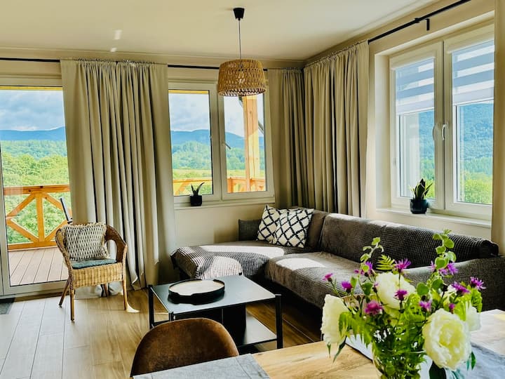 Bukowe Tarasy: Apartament Buk - Wetlina
