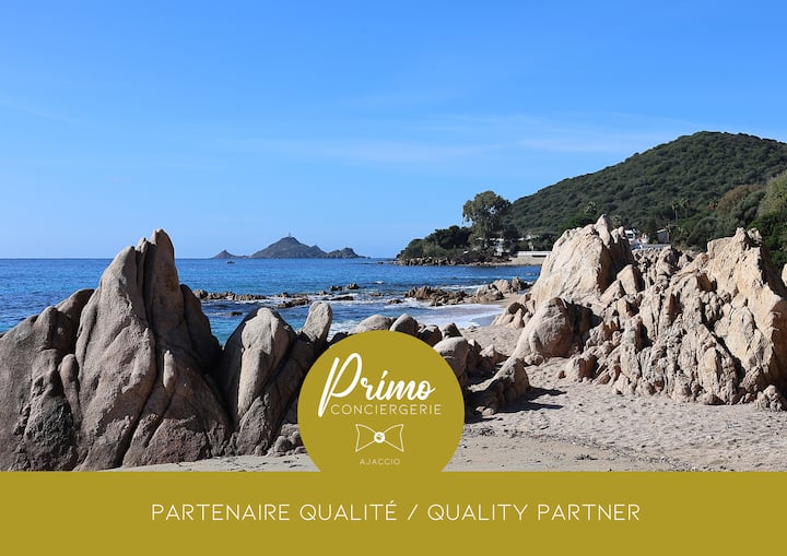 T2 Dolce Vita - Vue Mer, Piscine & Plage - Ajaccio