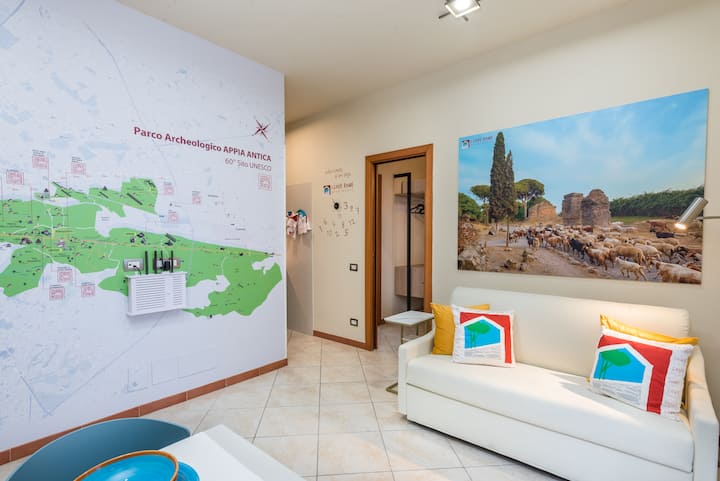 Iloverome Appartement Avec Espace Extérieur - Ciampino