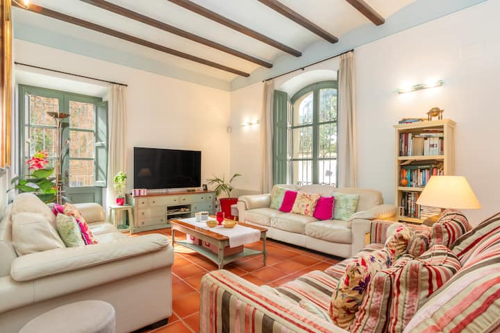 Centro Palafrugell: Casa Con Piscina Y Solárium - Palafrugell