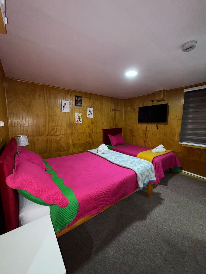 Habitación Triple Con Baño Privado - Puerto Montt