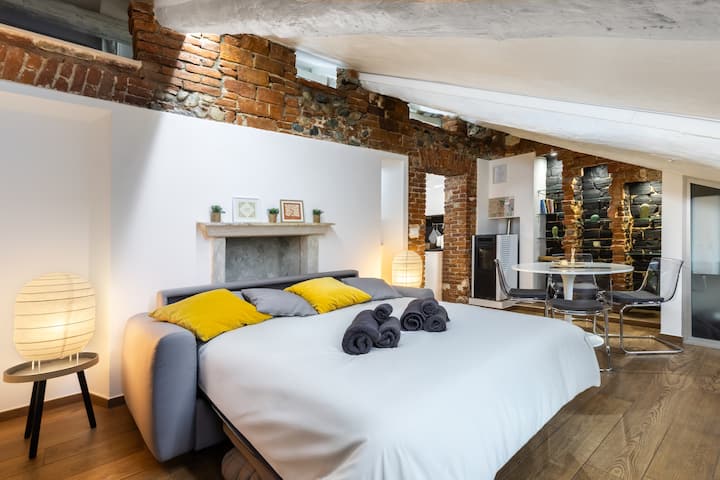 [San Massimo Suite] - Cozy Studio In Turin Center - Settimo Torinese