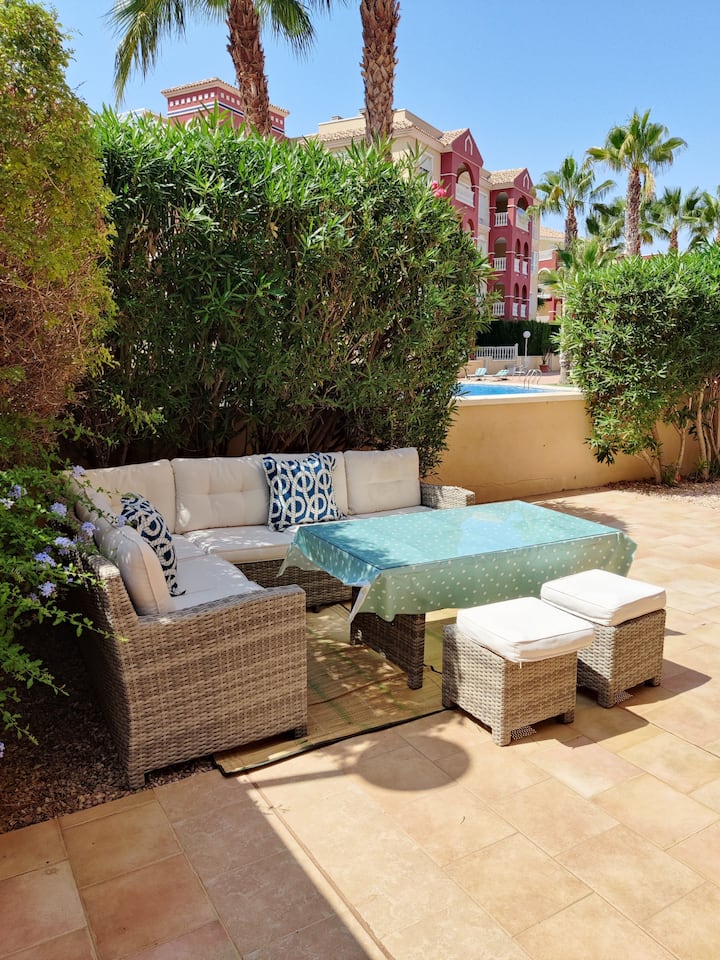 Modern 2 Bed Ground Floor Apt - Los Alcázares