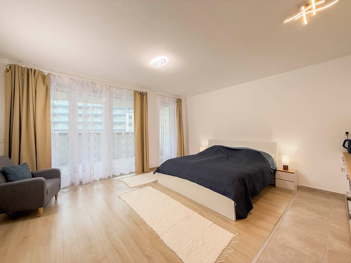 Danube River Flat With Balcony/free Garage - Budapest