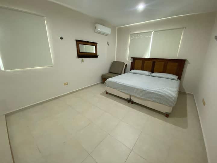 Ee 1 -Estudio Privado A 3 Min Plaza Americas(2pax) - Cancún