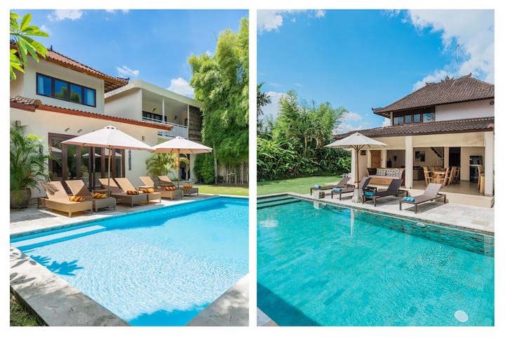 14 Beds, 3 Villas Side By Side, Central Seminyak - Seminyak