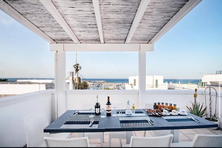 Camera "Roca" - La Terrazza Sul Porto B&b - Torre dell'Orso