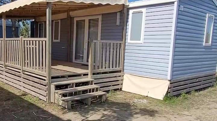 Mobil Home Familial 6 Personnes - Pyrénées-Orientales