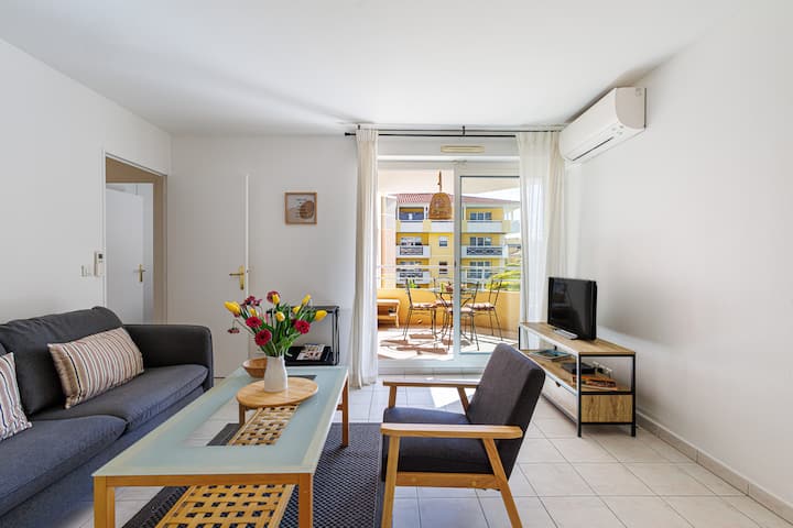 Bel Appartement Terrasse- Piscine- Tennis- Parking - Vence