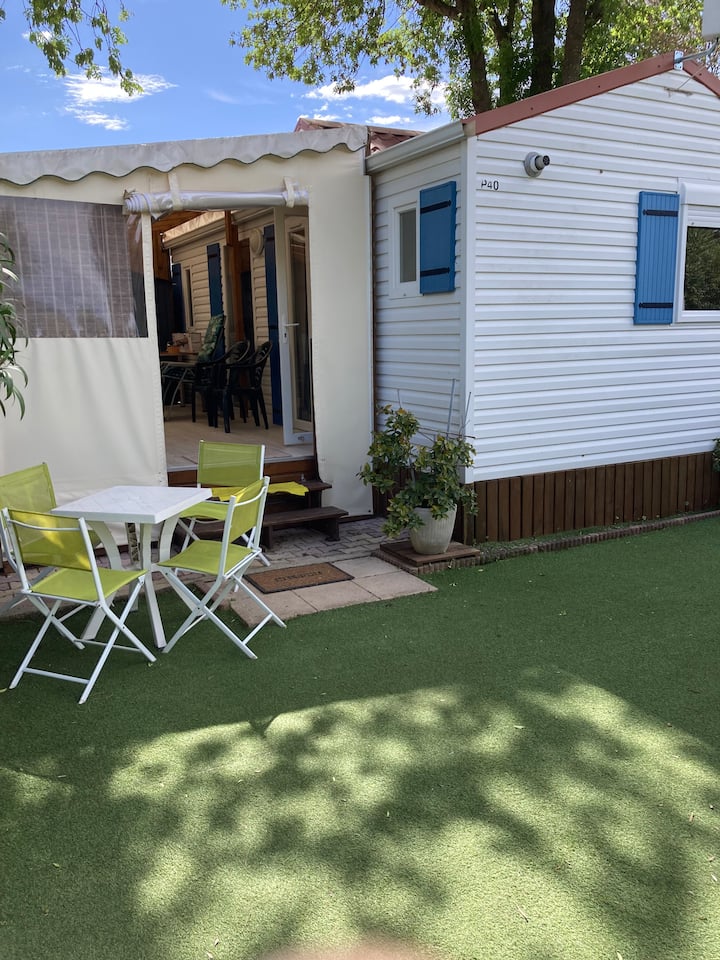 Mobil-home Camping 4* à Hyères - La Londe-les-Maures
