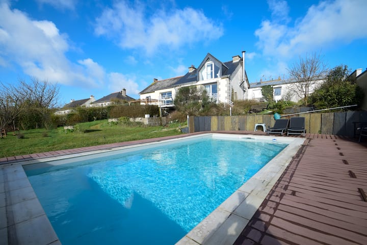 Maison Confort 8 Pers Avec Piscine Et "Aperçu Mer" - Saint-Cast-le-Guildo
