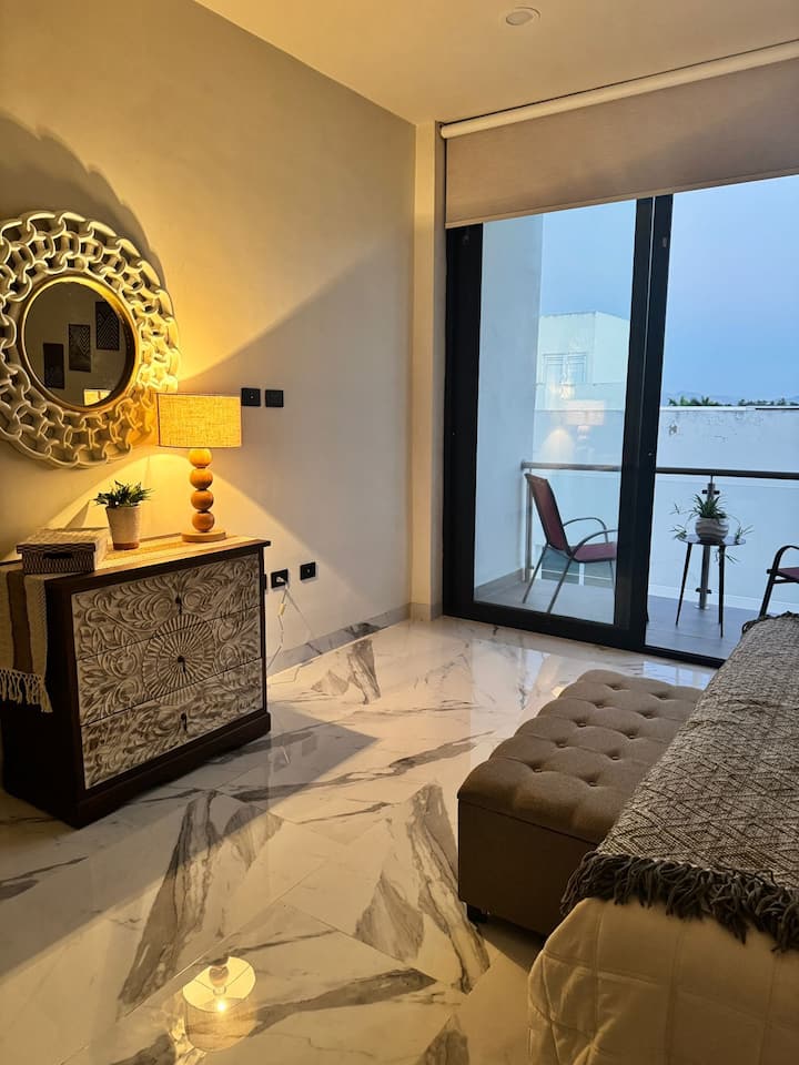 Bello Condo Alberca, Sauna, Vapor, Cochera Techada - Mazatlán