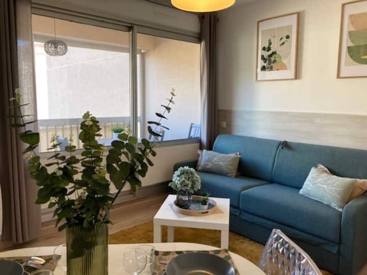 Coquet Studio Avec Piscine - Hyères