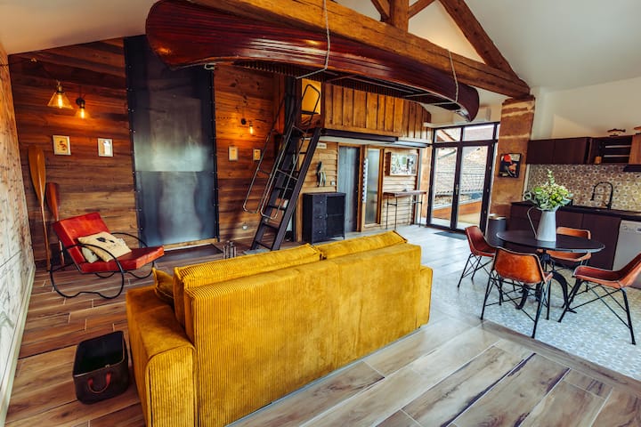 La Cabane Du Pêcheur - Loft Atypique - Villefranche-sur-Saône