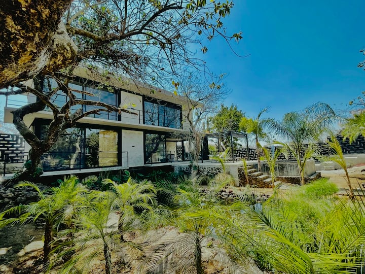 Casa Alma With Pond, Gym & Spa - Tepoztlán