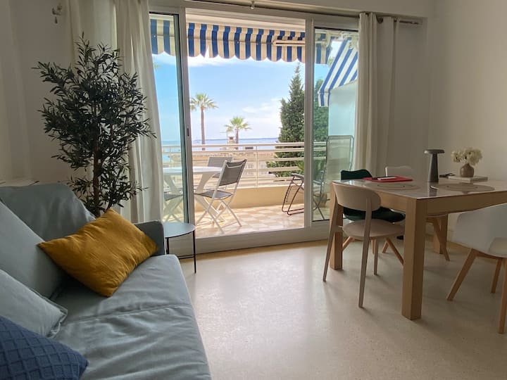 Studio Vue Mer – Juan-les-pins, Plage à 1 Min - Juan-les-Pins
