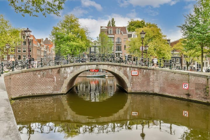 Stylish 3-bedroom Home With Canal View & Garden - Ámsterdam