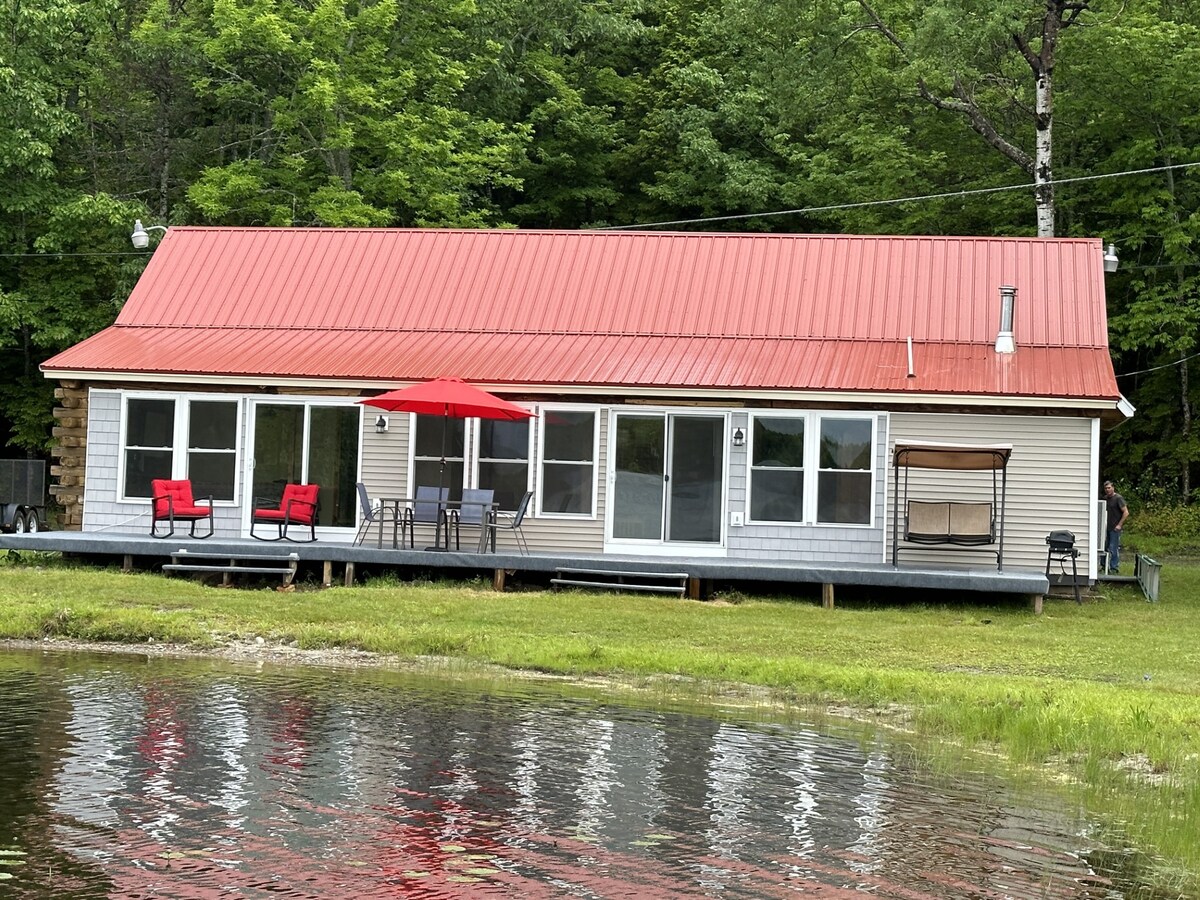 Green Lake Log Cabin - Houses for Rent in Ellsworth, Maine, United ...