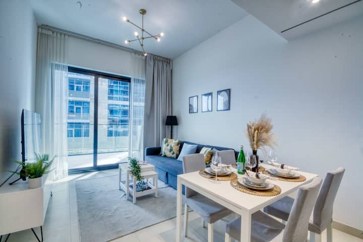 Beautiful 1 Br In Binghatti Canal W/ Canal View! - Dubai