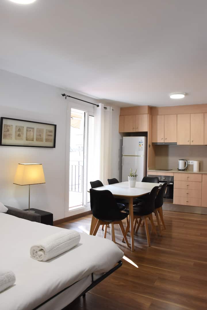 Apartamento De 1 Habitación - Barcelona