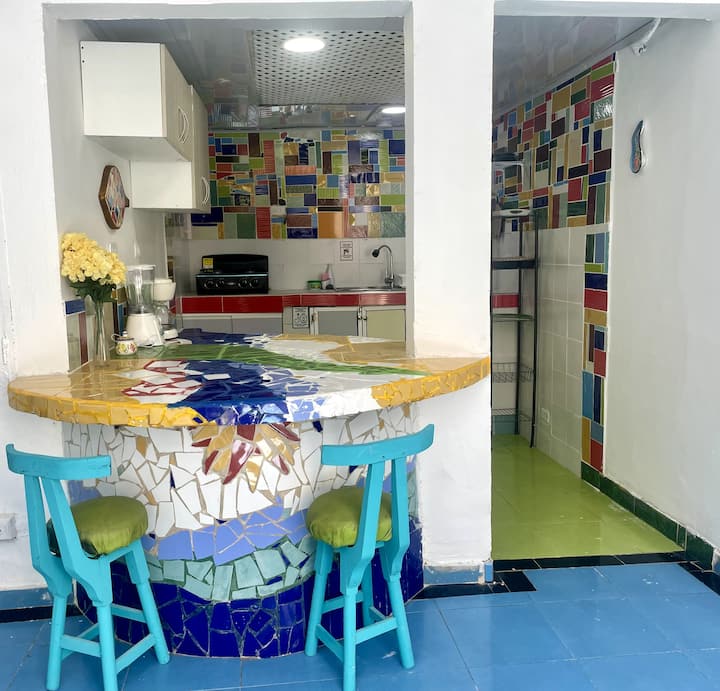 Casa Azul Mosaika (Hab.1) - San Andrés