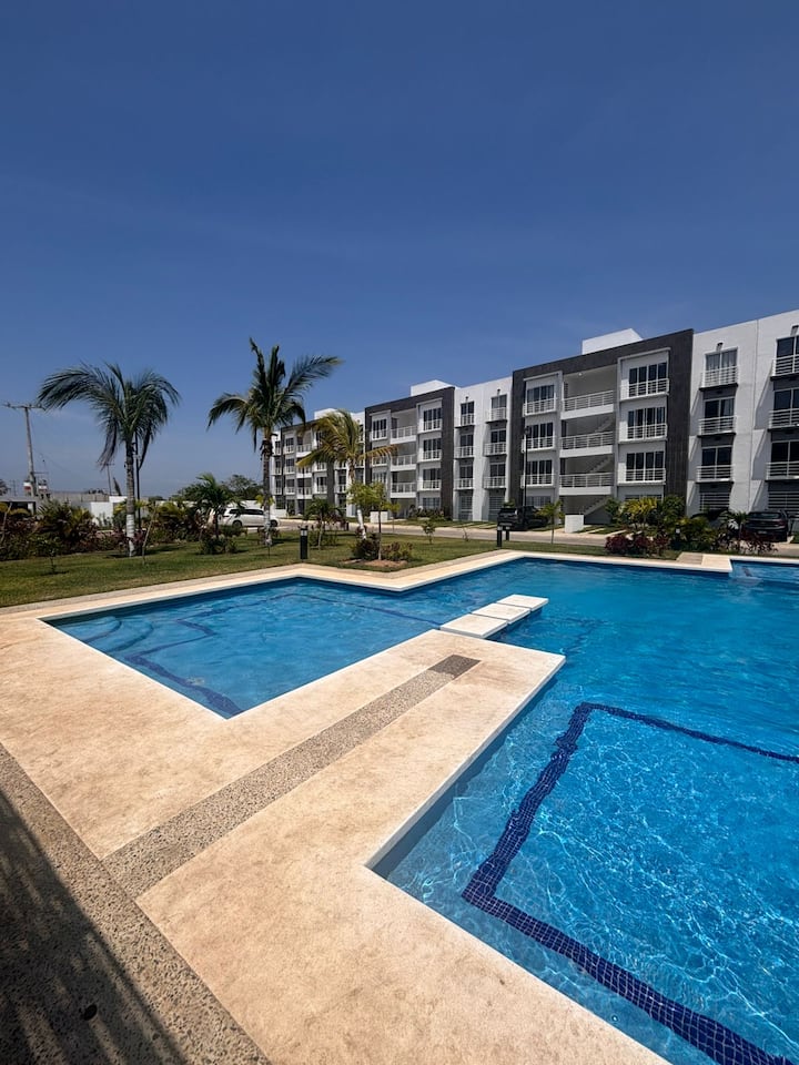 Depto+club De Playa, Barra Vieja, Aca. Facturamos¡ - Acapulco