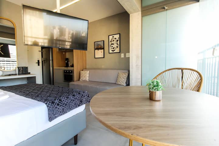 Cozy Studio: Best Location In Moema - Moema