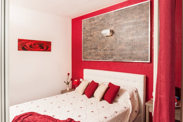 Comfortable Room Double Bed Terrace - Giarre