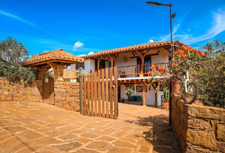 Casa De Campo Vista Espectacular - Barichara