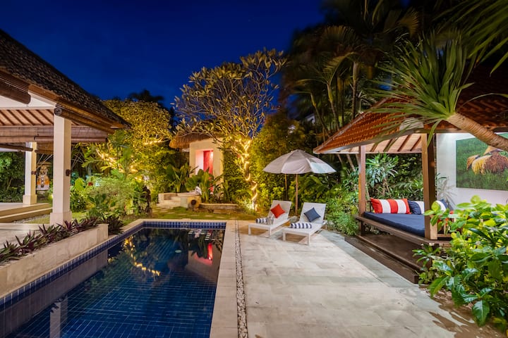 Family Oasis In Seminyak ღ Tropical 4br Villa - Seminyak