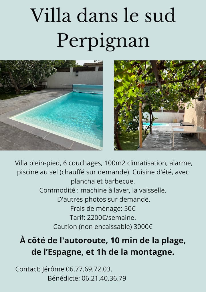 Villa Confortable à Perpignan - Perpignan