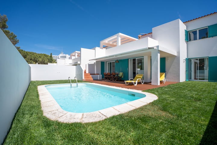 Villa Mar Prainha C/piscina A 100 Metros Da Praia - Praia da Rocha