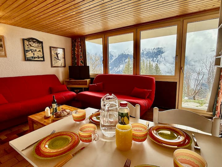 131.156 Appartement Sur Les Pistes - Gryon