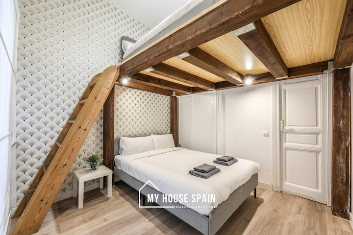 Myhousespain - Piso Con Patio En El Centro - Madrid