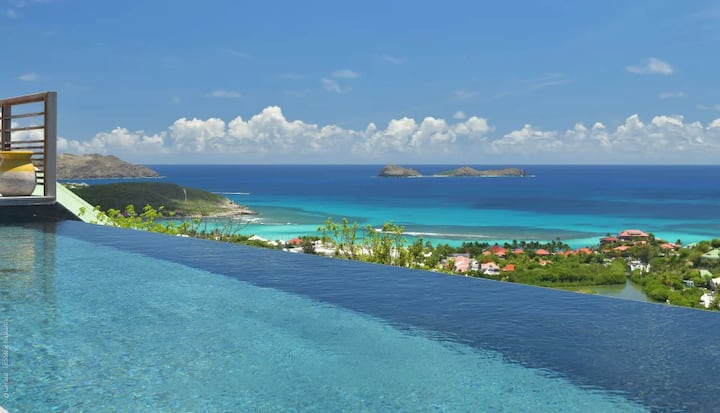 Villa Vogue Saint Jean 3ch Vue Mer - Saint-Barthélemy